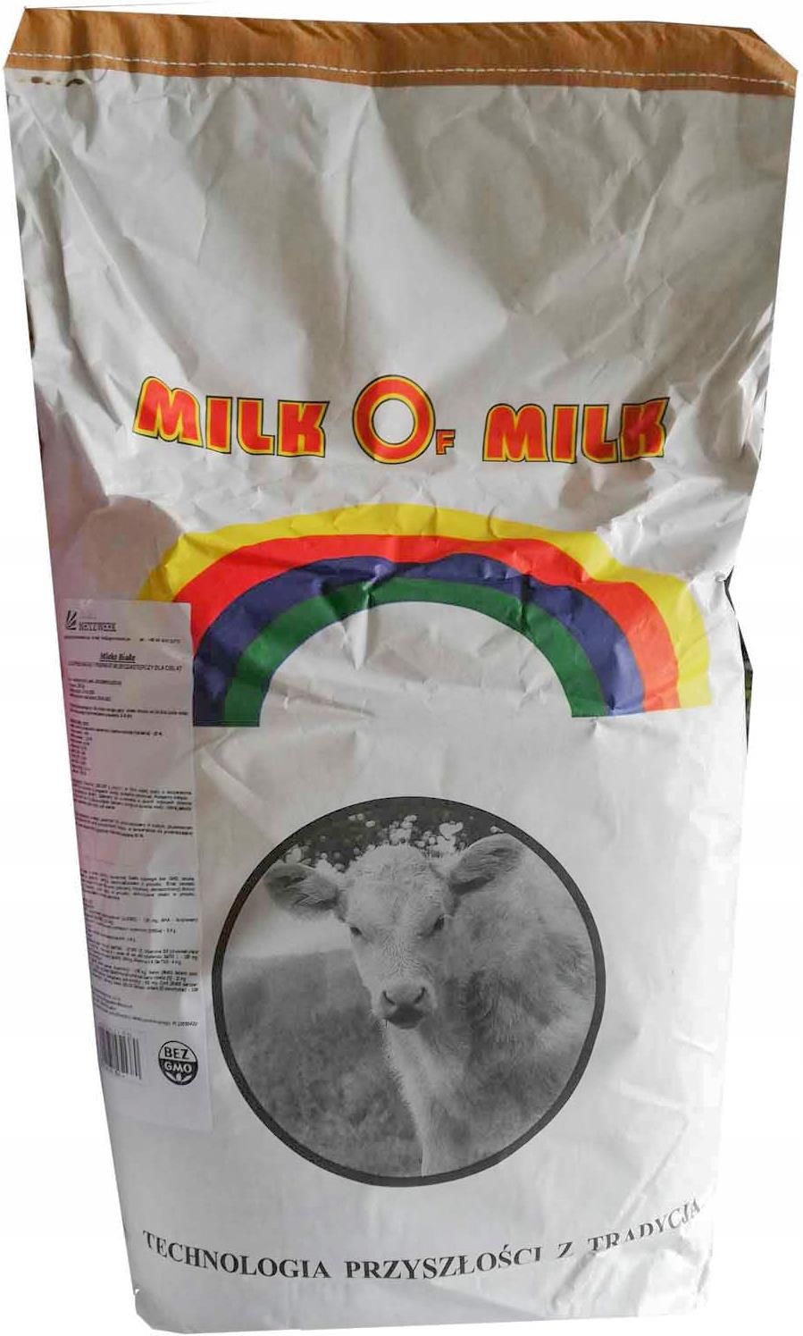 Mleko dla cieląt Bez Gmo 20 kg od 14 dnia życia - ceny i opinie - Ceneo.pl