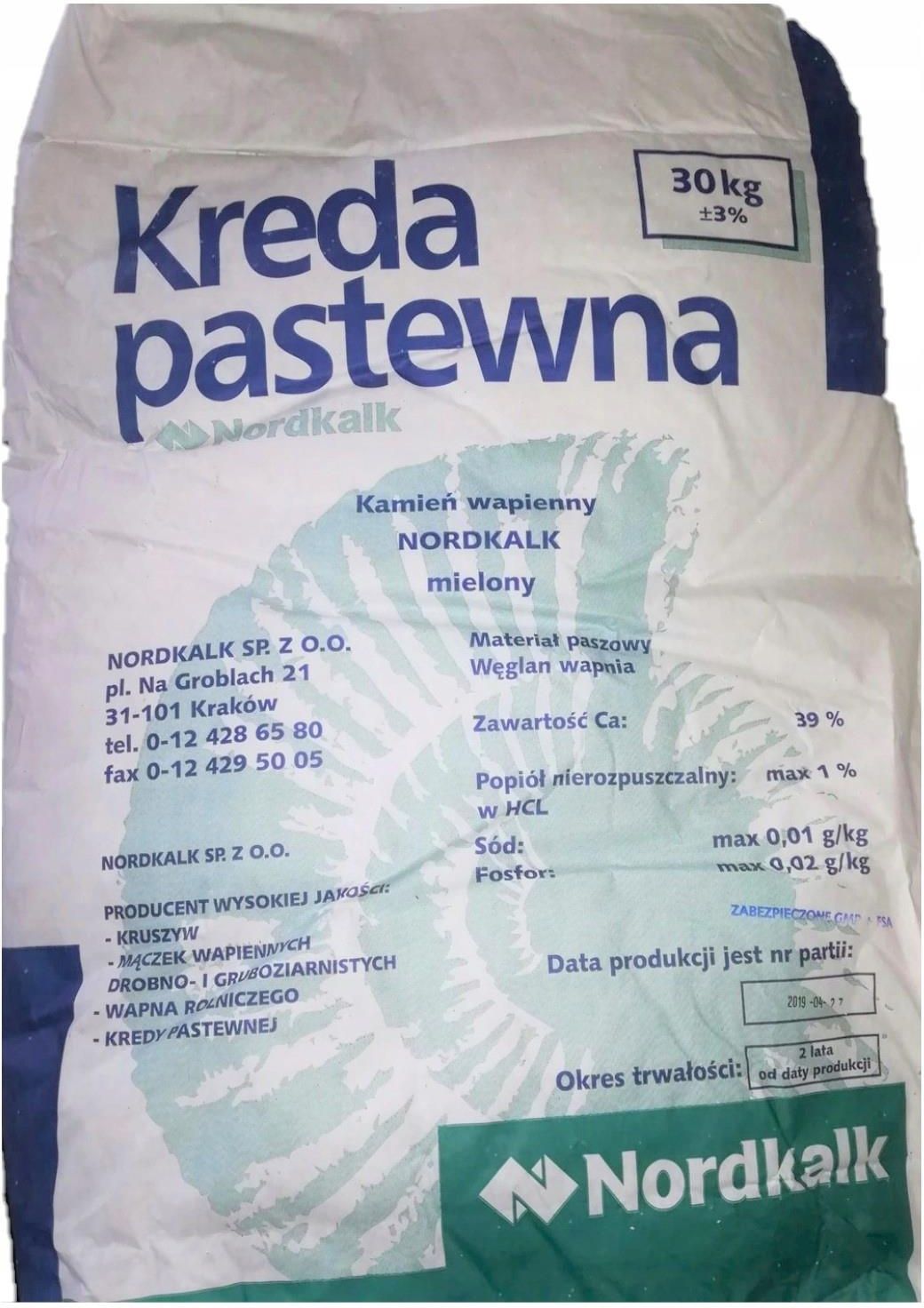 Kreda Pastewna, Na Skorupki Dla Kur, 30 Kg - ceny i opinie - Ceneo.pl