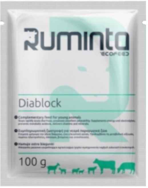 Ruminta Diablock 100G Na Ostrą Biegunkę Dla Cieląt - ceny i opinie ...