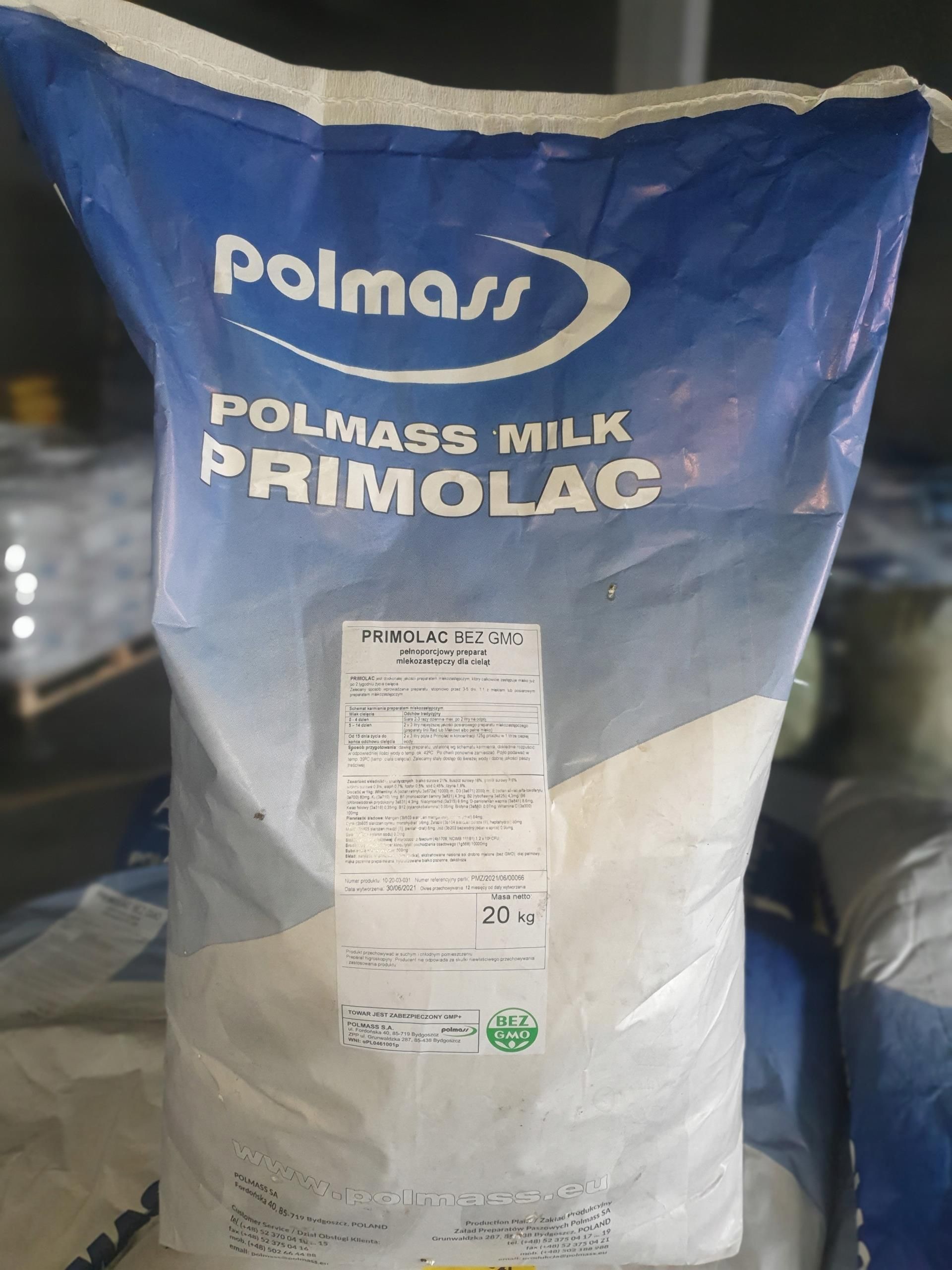 Mleko dla cieląt po siarze Primolac Polmass 20kg - ceny i opinie - Ceneo.pl