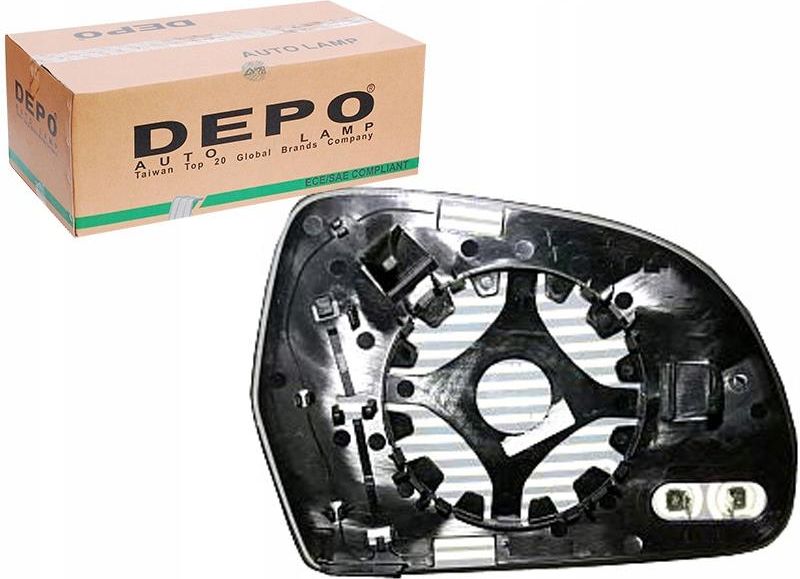 Wkład do lusterka zewnętrznego Depo Szkło Lusterka 4F0857535Af ...