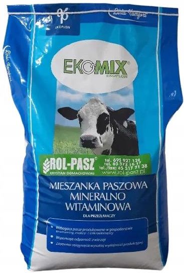 Premiks dla krów Ekomix Somik komórki somatyczne - ceny i opinie - Ceneo.pl