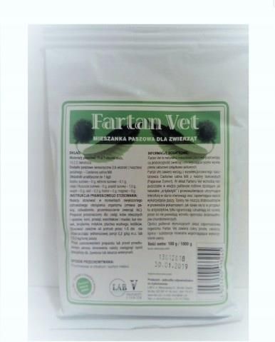 Fartan Vet 100G biegunka dla drobiu, bydła, trzody - ceny i opinie ...