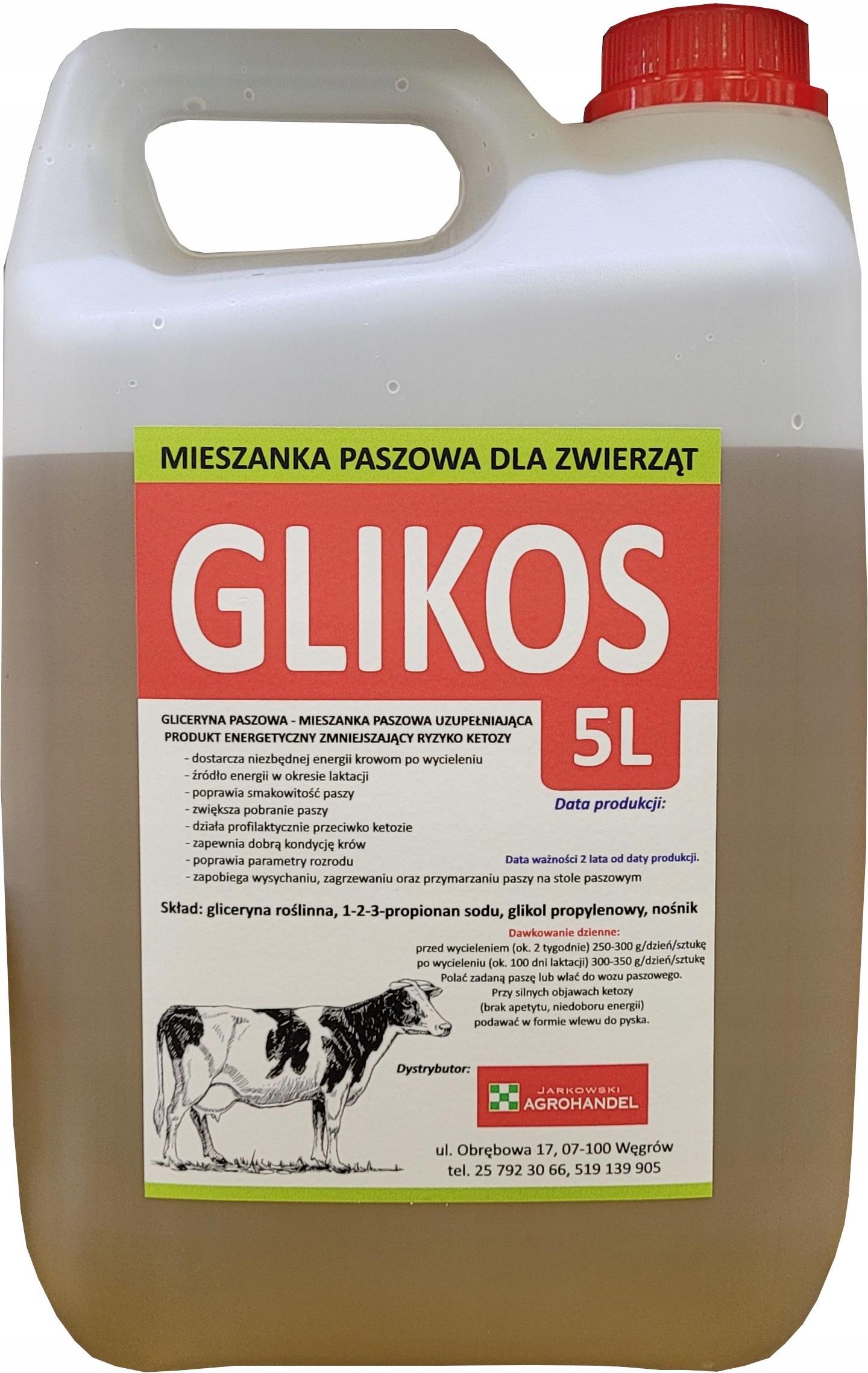 Glikos 5L Mieszanka paszowa dla zwierząt - ceny i opinie - Ceneo.pl