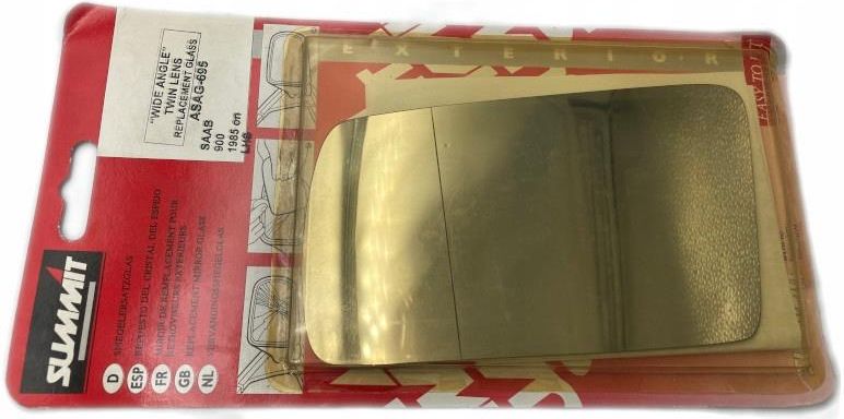Wkład do lusterka zewnętrznego Summit Wkład Lusterka Lewe Lusterko Saab ...