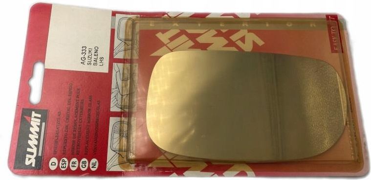 Wkład do lusterka zewnętrznego Summit Wkład Lusterka Lewe Lusterko ...