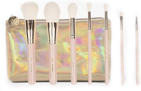 Zestaw pędzli do makijażu, 7 szt. + kosmetyczka - BH Cosmetics Brush ...