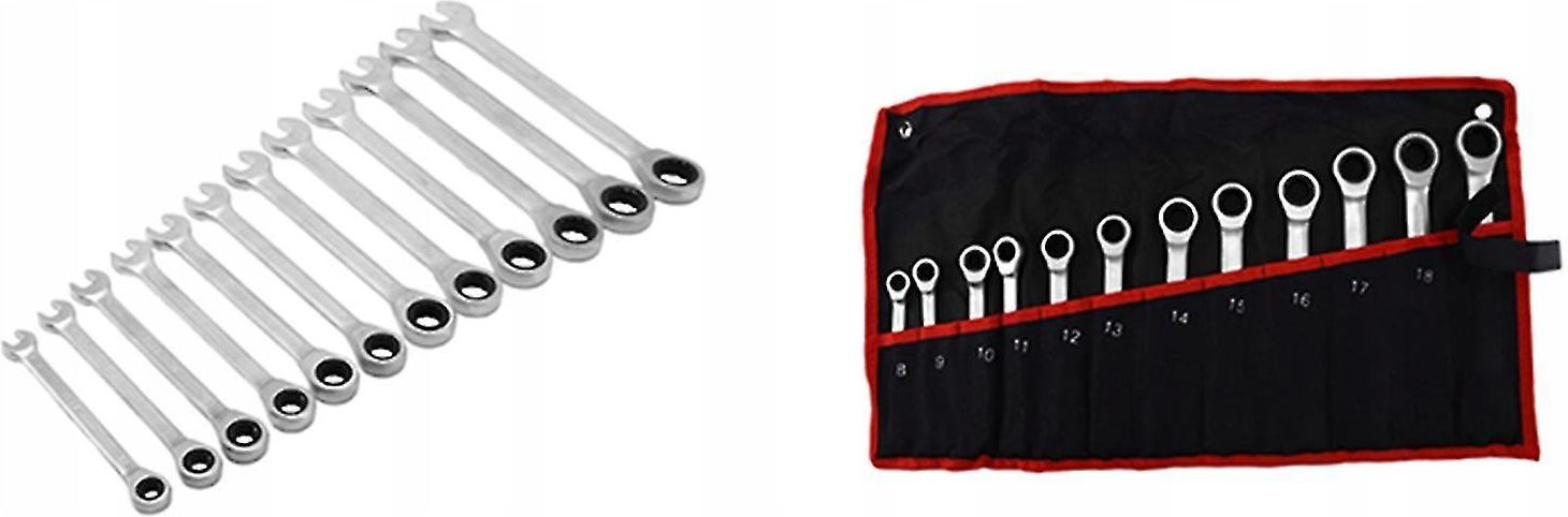 12pc The Key Ratchet Spanners Combination Wrenches - Ceny i opinie ...