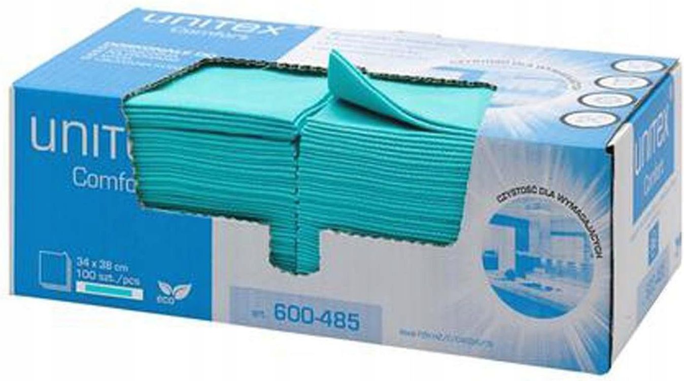 Unitex Comfort Green Box 100 Ściereczek U48531 - Ceny i opinie - Ceneo.pl