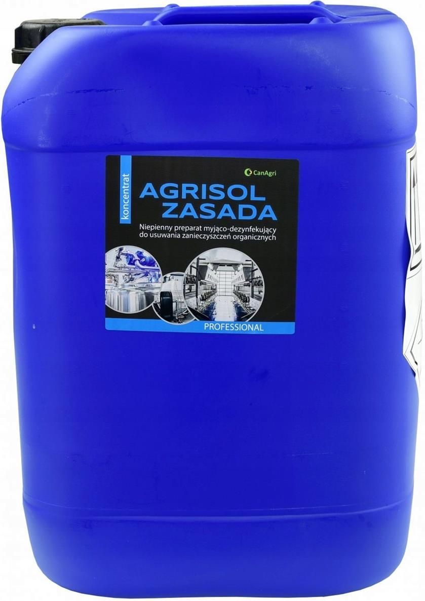 Agrisol Zasada środek do mycia dojarek 24 kg - Ceny i opinie - Ceneo.pl