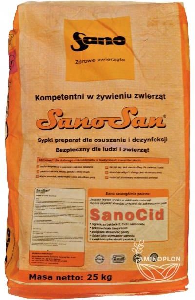SanoSan 25kg środek do osuszania i dezynfekcji - Ceny i opinie - Ceneo.pl
