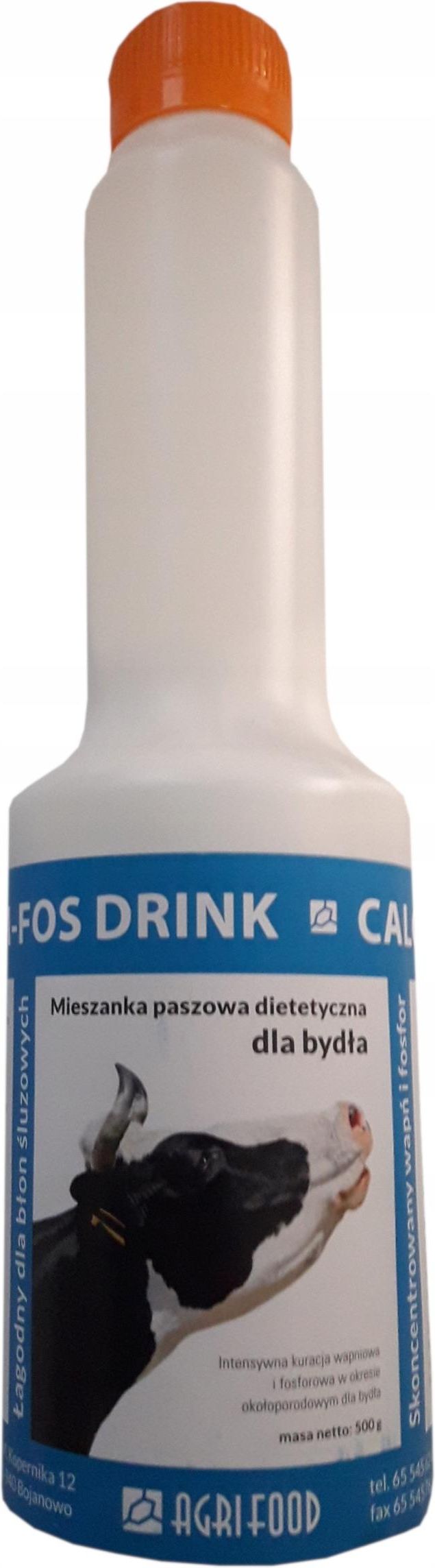 Calcium-fos Drink wlewka bydła bydło wapń fosfor - Ceny i opinie - Ceneo.pl