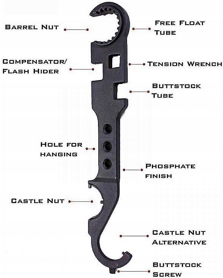 Venalisa Ar 15 M4 Multi Wrench Tool Steel - Ceny i opinie - Ceneo.pl