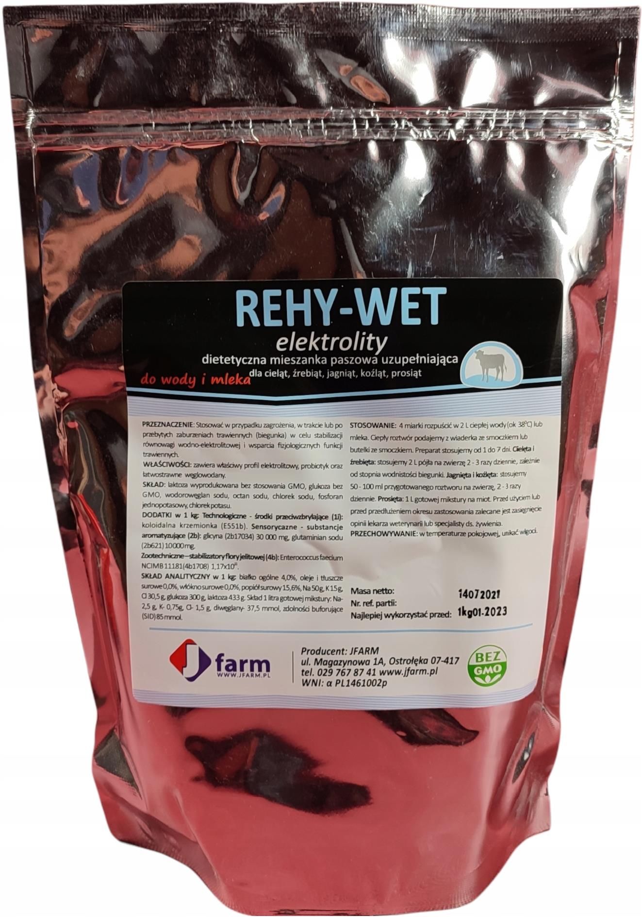 Rehy-wet elektrolity dla źrebiąt do mleka lub wody - Ceny i opinie ...