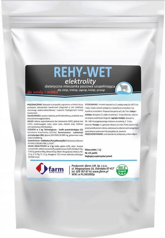 Rehy-wet elektrolity dla źrebiąt do mleka lub wody - Ceny i opinie ...