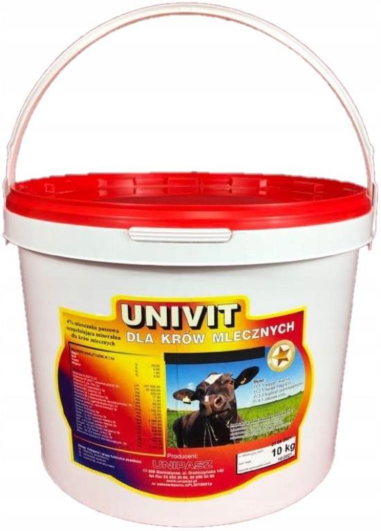 Univit krowa mleczna 10 kg - Ceny i opinie - Ceneo.pl