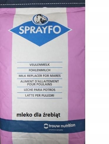Sprayfo mleko preparat mlekopzastępszy dla źrebiąt - ceny i opinie ...