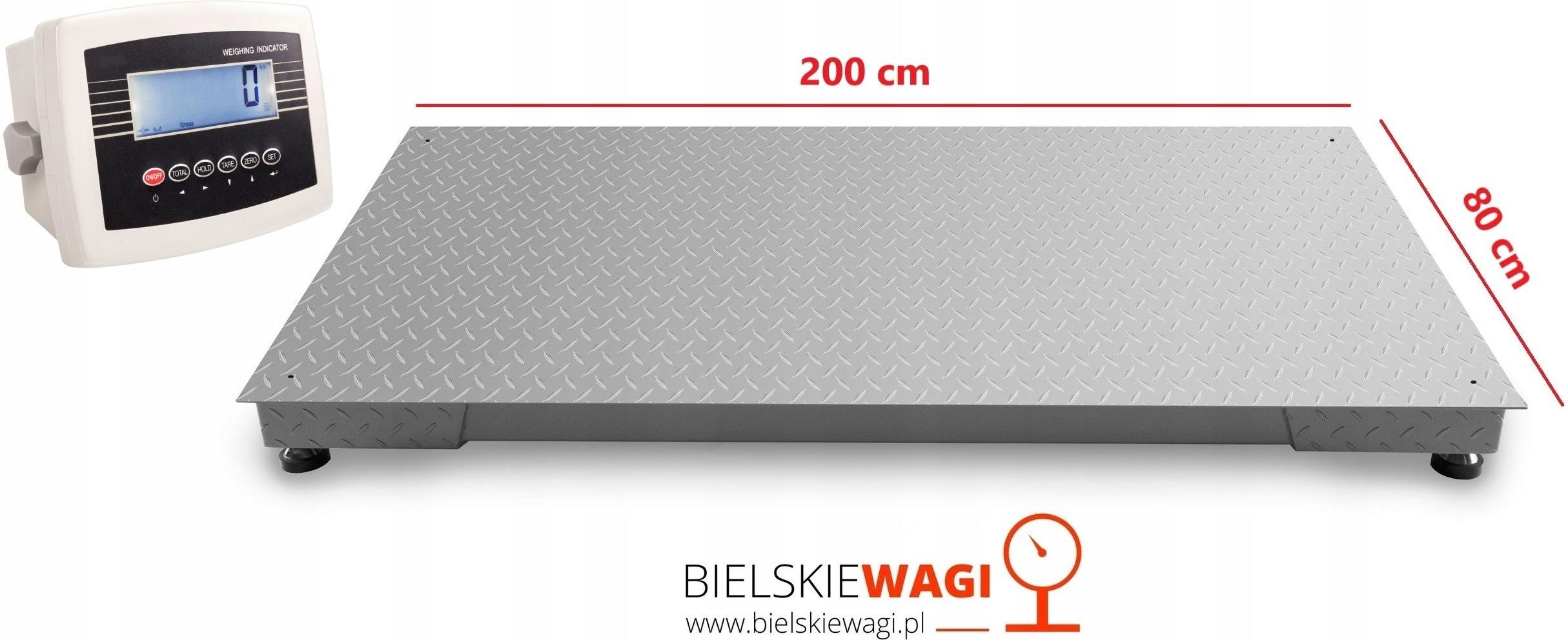 Waga Inwentarzowa 0,8 x 2 m, 5 T Do Ważenia Bydła - Ceny i opinie ...