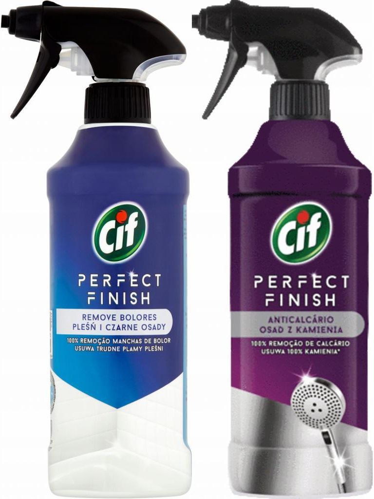 Cif Perfect Finish Spray Pleśń I Kamień 2X435Ml - Opinie i atrakcyjne ...