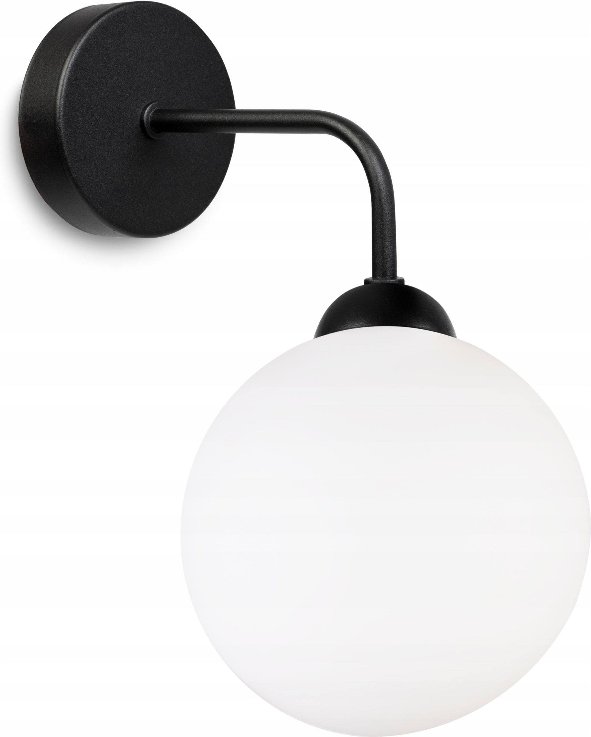 Lampa Light Home Elegancka Lampa Kinkiet Plafon Kula Biała Led - Opinie ...