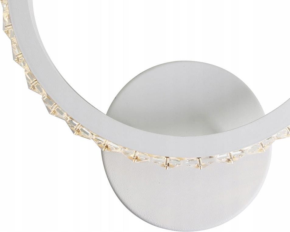 Lampa Maxxllc Kinkiet Ścienny Led Kryształ Koło Ring Glamour - Opinie i ...