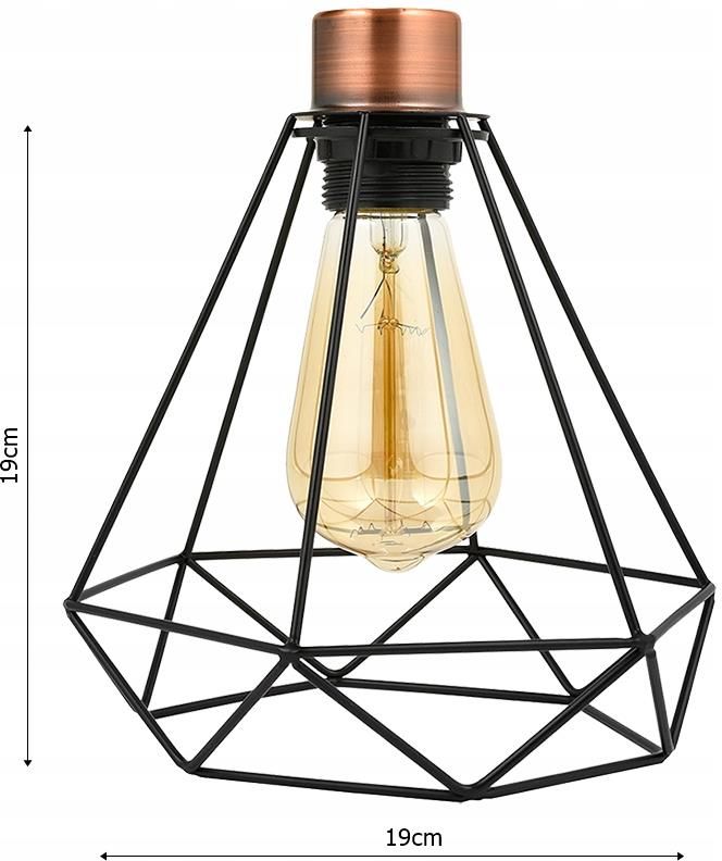 Lampa Ledlux Lampa Ścienna Kinkiet Loft Edison Diament Led - Opinie i ...