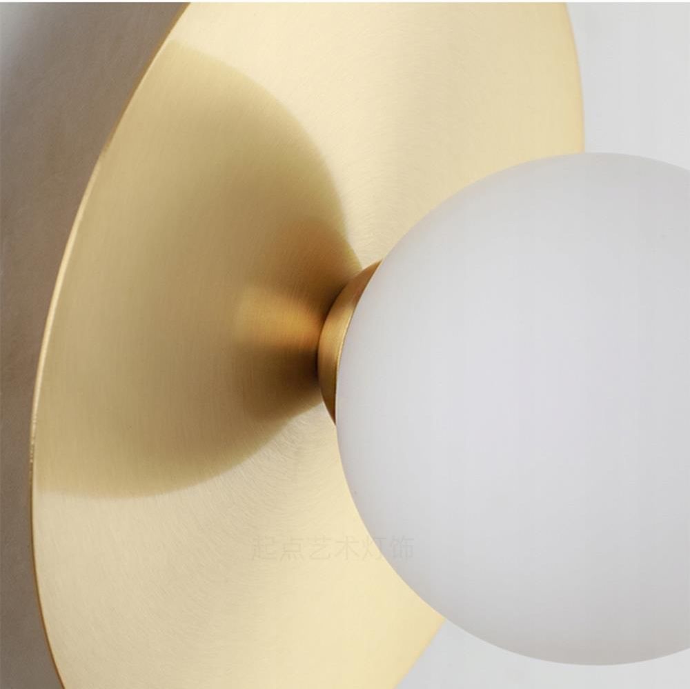 Lampa Cegar 5W Miedziana Szklana Kula Kinkiet Salon Sypialnia - Opinie ...