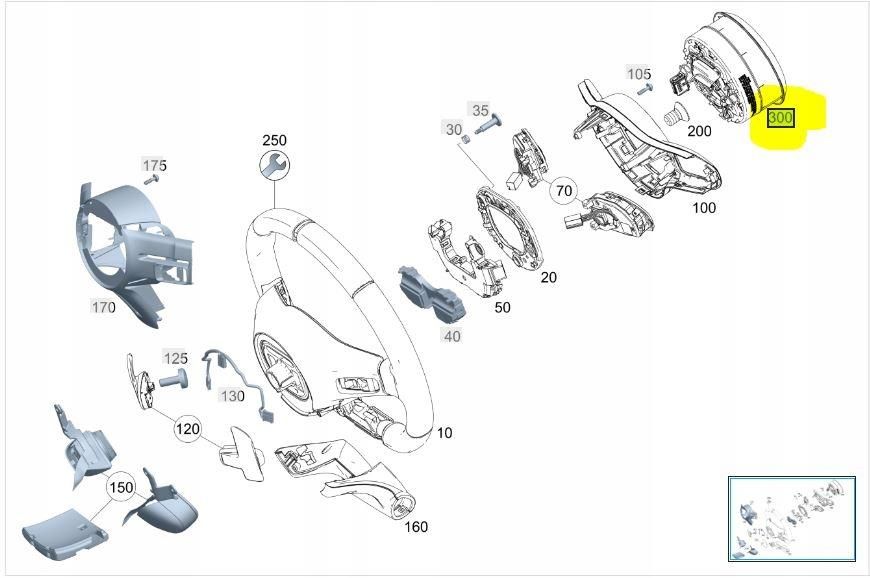 Mercedes-Benz Oe Mercedesbenz Poduszka Powietrzna Airbag Mercedes W177 ...