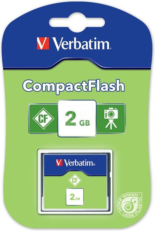 Karta pamięci do aparatu Verbatim High Speed Compact Flash Card 2GB ...