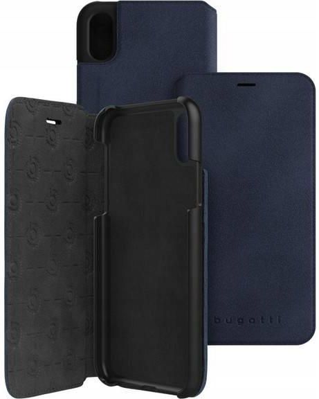 Bugatti BookCover Etui do iPhone X/Xs blue Logo - Etui na telefon, ceny ...