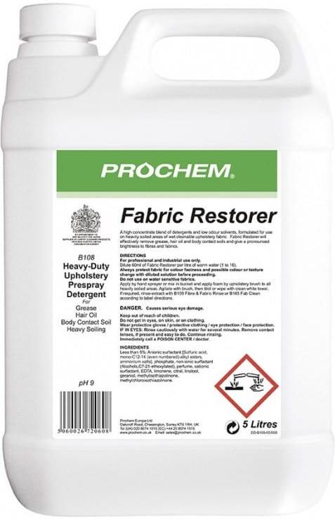 Pro Chem Prochem Fabric Restorer B108 5L - Opinie i atrakcyjne ceny na ...