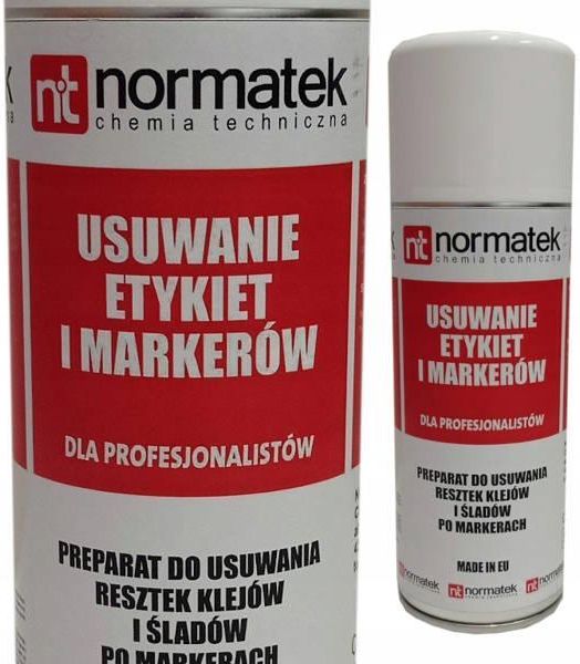Normatek Środek Do Usuwania Etykiet I Markerów Nt1013 400Ml - Opinie i ...