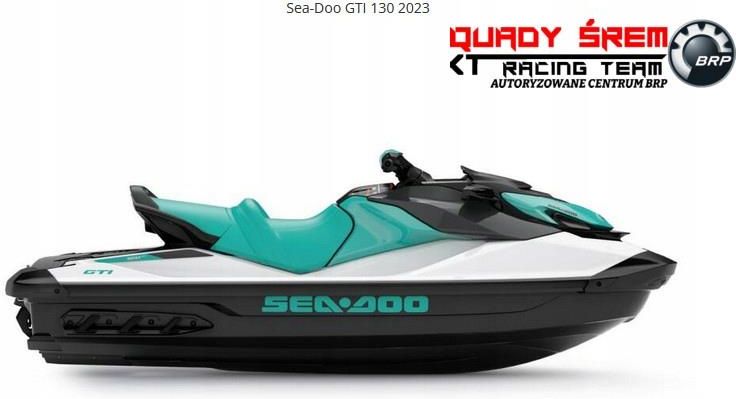 Sea-Doo GTI 130 iBR White-Gulfstream Blue 2023 - Opinie i ceny na Ceneo.pl