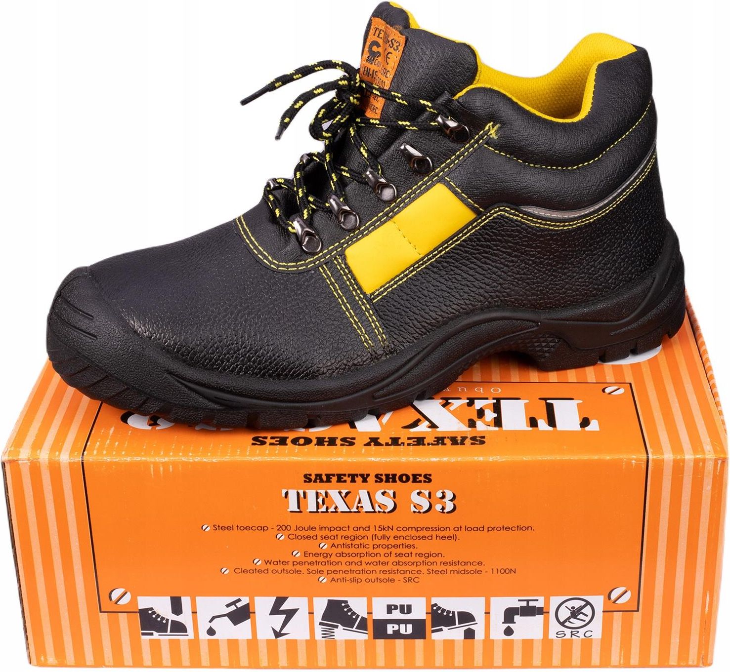 Buty Robocze Ochronne Trzewiki Texas S3 - Ceny i opinie - Ceneo.pl