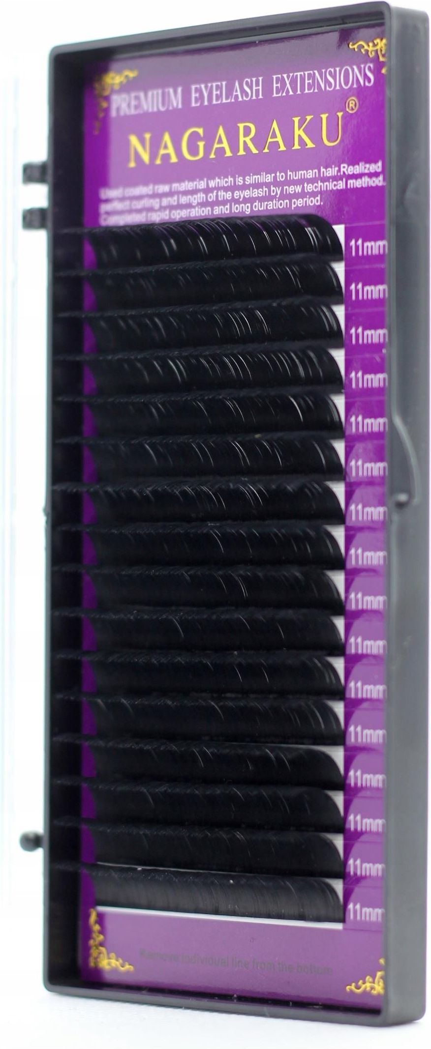 Rzęsy Nagaraku 16 pasków 0.05 D 10mm - Opinie i ceny na Ceneo.pl
