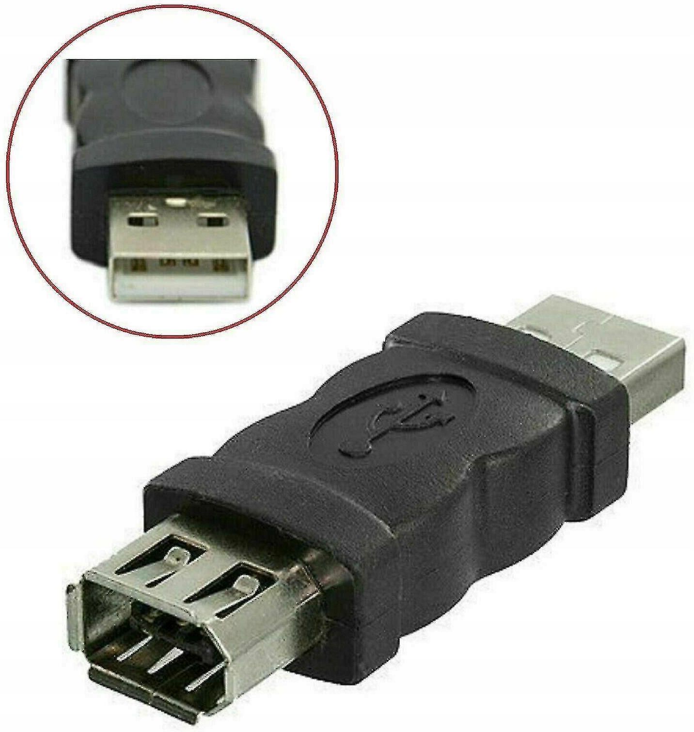 New Firewire Ieee 1394 6 Pin Female F To Usb M - Opinie i ceny na Ceneo.pl