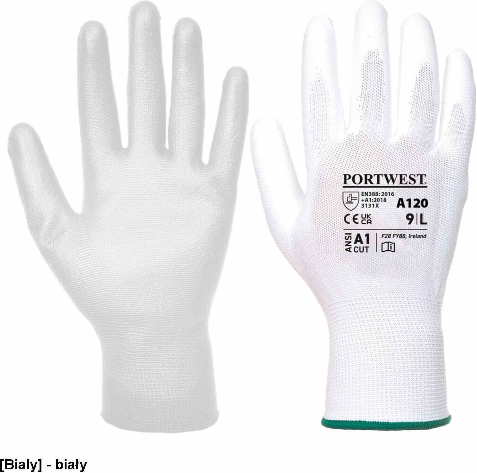 Portwest A120 Rękawica Powlekana Pu Biały 2Xs - Ceny i opinie - Ceneo.pl