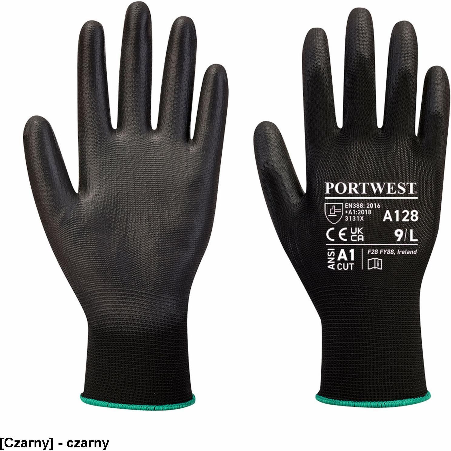 Portwest A128 Rękawica Powlekana Pu Bez Zawartości Lateksu Opakowanie ...