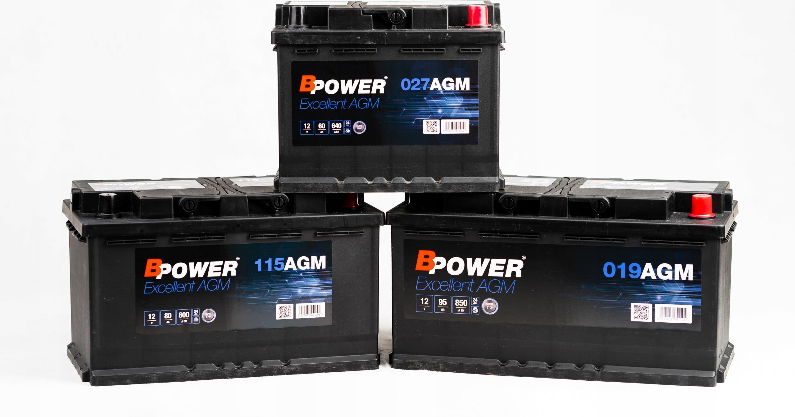 Bpower Akumulator 027Agm 60Ah 640A - Opinie i ceny na Ceneo.pl