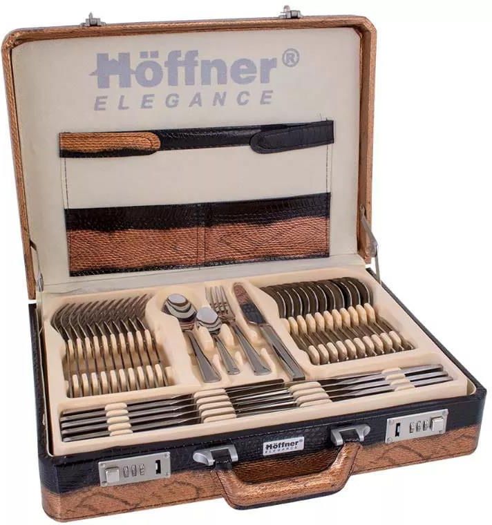Sztućce w walizce Hoffner HF 2800S 72 elementy zestaw widelce łyżki ...