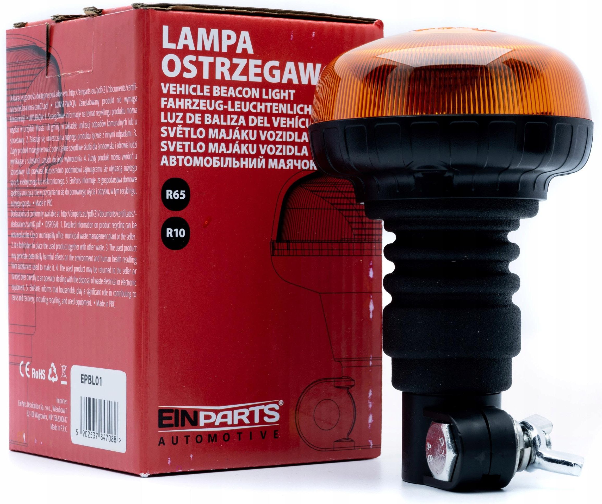 Einparts Automotive Kogut Lampa Ostrzegawcza Led 54W Błyskowa 12V 24V ...