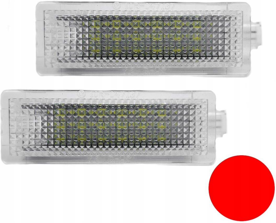 Shr Germany Led Lampki Drzwi Nóg Bmw E60 E90 F10 E70 E71 Red Lp135C ...