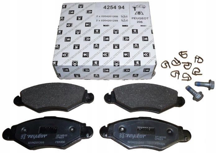 Klocki hamulcowe Peugeot Oe Klocki Ham Przód Citroen C2 206 425303 4253 ...
