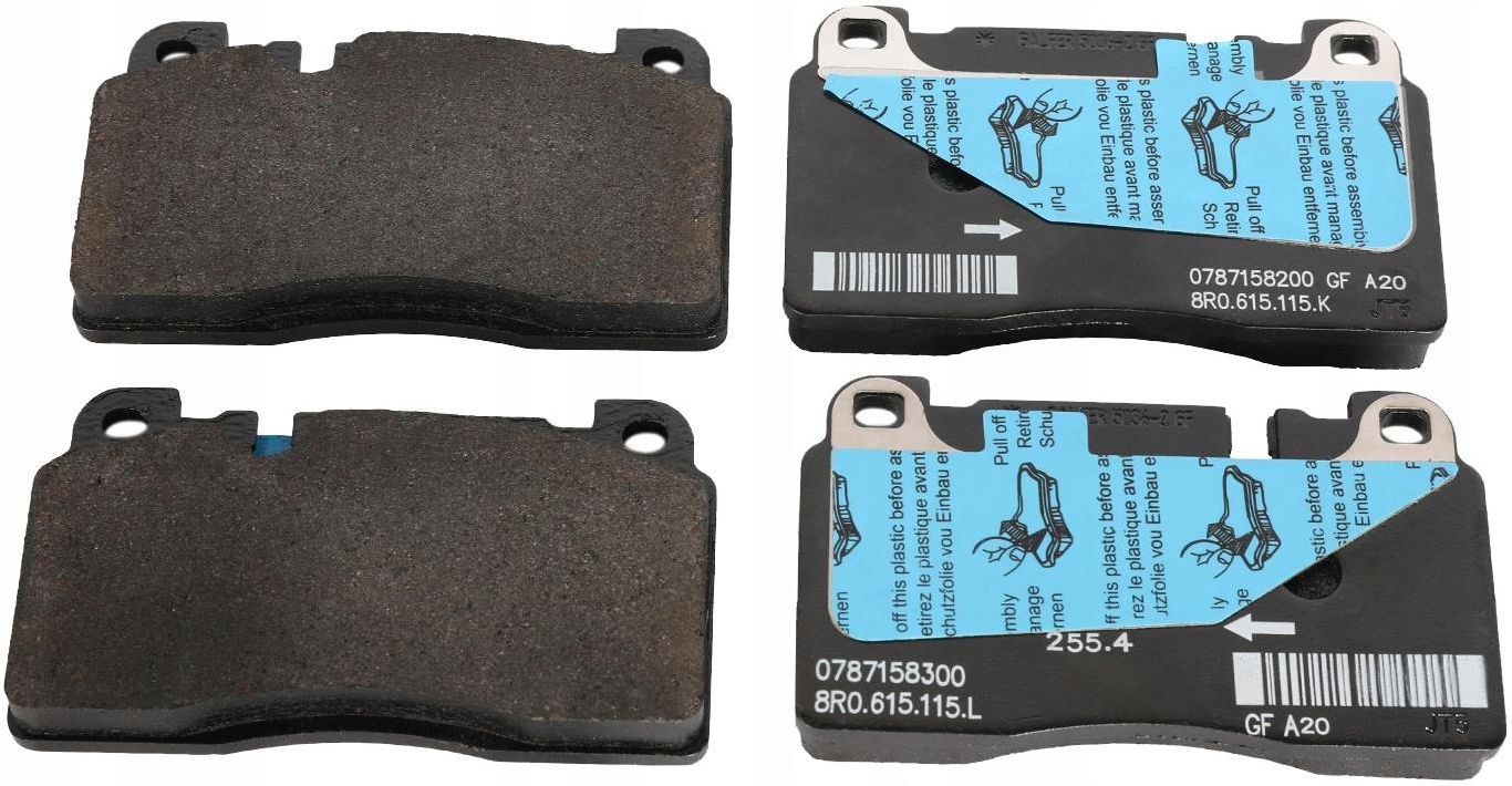 Klocki hamulcowe Porsche Oe Klocki Hamulcowe Przód Macan 95B Pac698151 ...