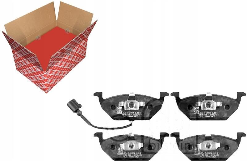 Klocki hamulcowe Febi Bilstein Komplet Klocków Hamulcowych 1J0698151F ...