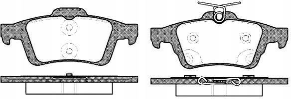 Klocki hamulcowe Remsa Klocki Hamulcowe 1683374 1809458 5134101 Cv6 ...