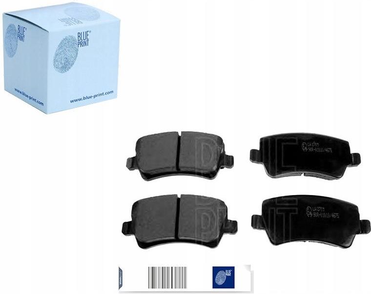 Klocki hamulcowe Blue Print Klocki Hamulcowe Tył Volvo S60 Ii S80 V60 I V70 Pro/Adf124202 Blu ...