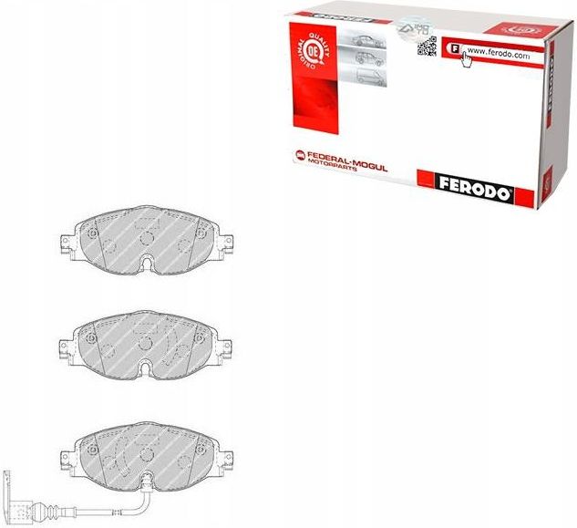 Klocki hamulcowe Ferodo Klocki Hamulcowe Vw Przód Golf Vii A3 Octav Fer ...