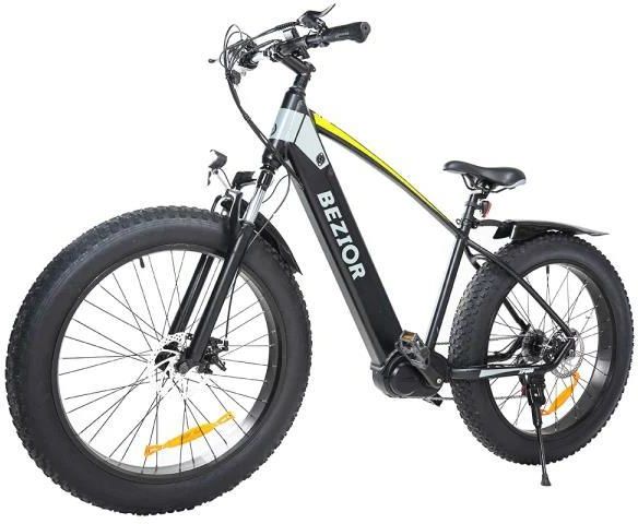 BEZIOR XF800 500W 13Ah 40km/h 26 FAT BIKE - Silnik mid-drive - Ceny i ...