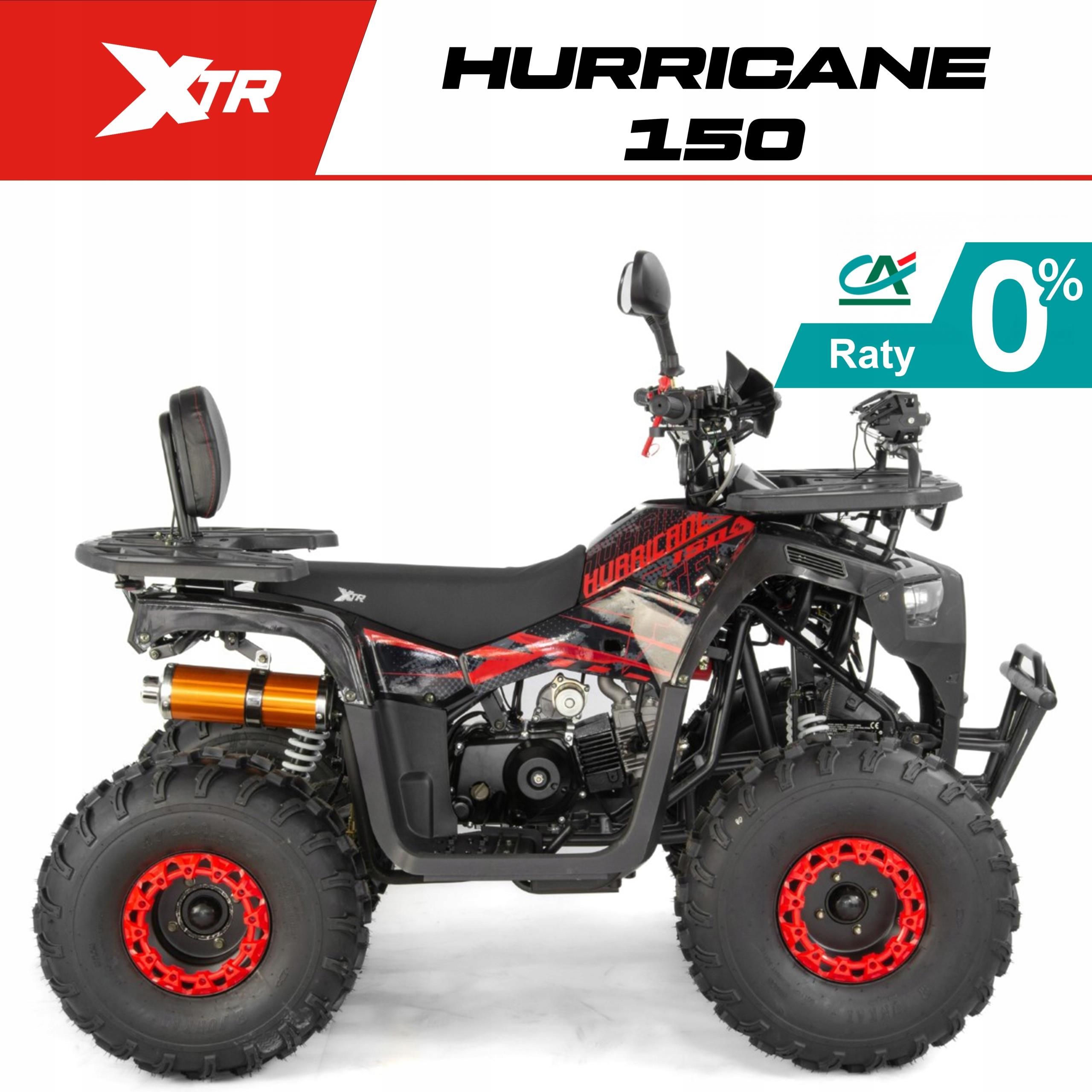 QUAD 150 XTR HURRICANE DOWÓZ 0ZŁ RATY 0% GWIAZDKA - Opinie i ceny na ...